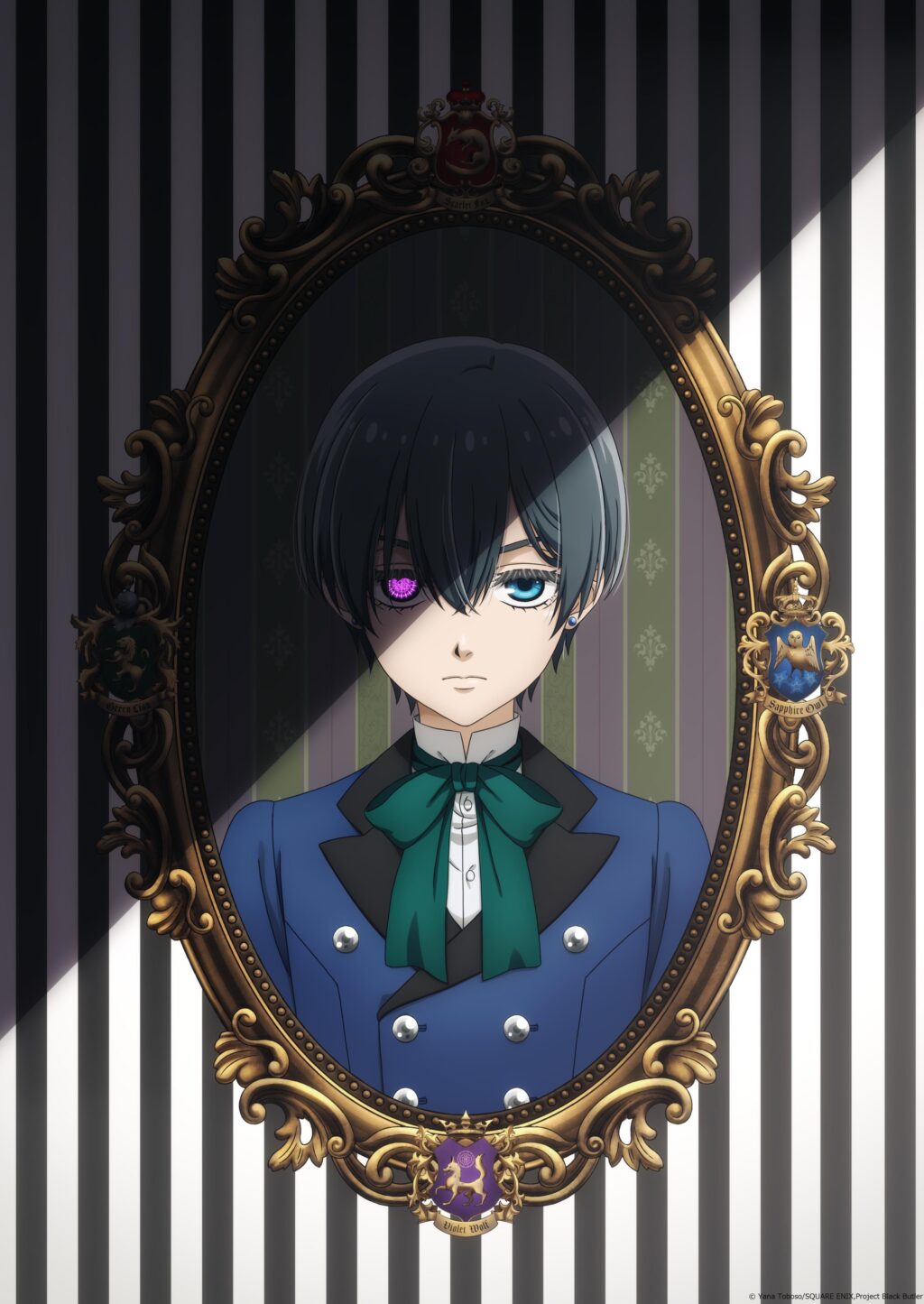 Black Butler Celebrates Ciel’s Birthday with Key Visual and April ...