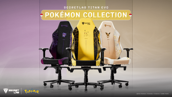 Secretlab Launches Pokémon Collection Featuring Pikachu, Gengar, and ...
