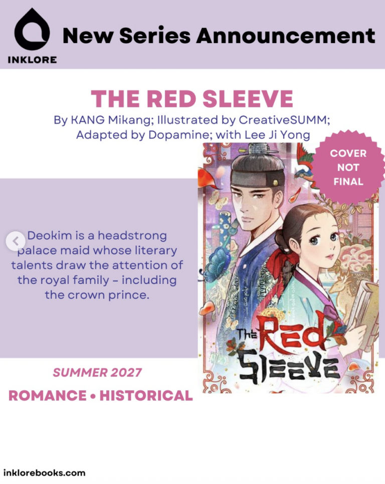 Inklore Licenses Her Tale of Shim Chong and The Red Sleeve – Redbeanime